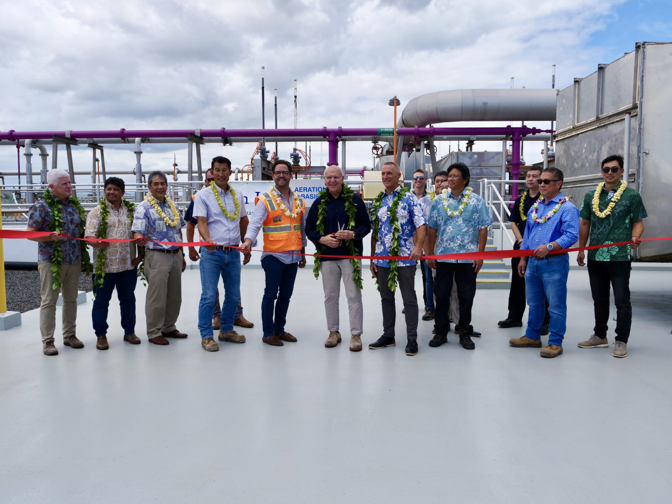 Updated Wastewater Treatment Plant Unveiled in Ewa Beach - Nan, Inc. A trusted name in the ...